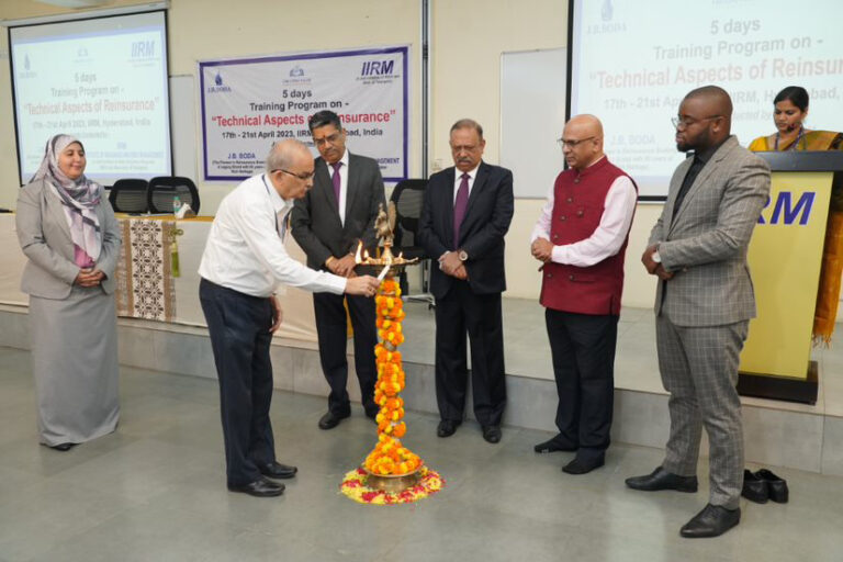 Our First International Training Program on Technical Aspects – IIRM ...