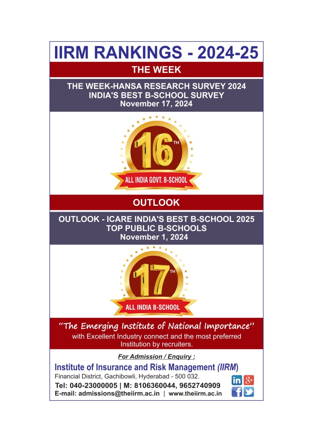IIRM Hyderabad – IIRM Hyderabad